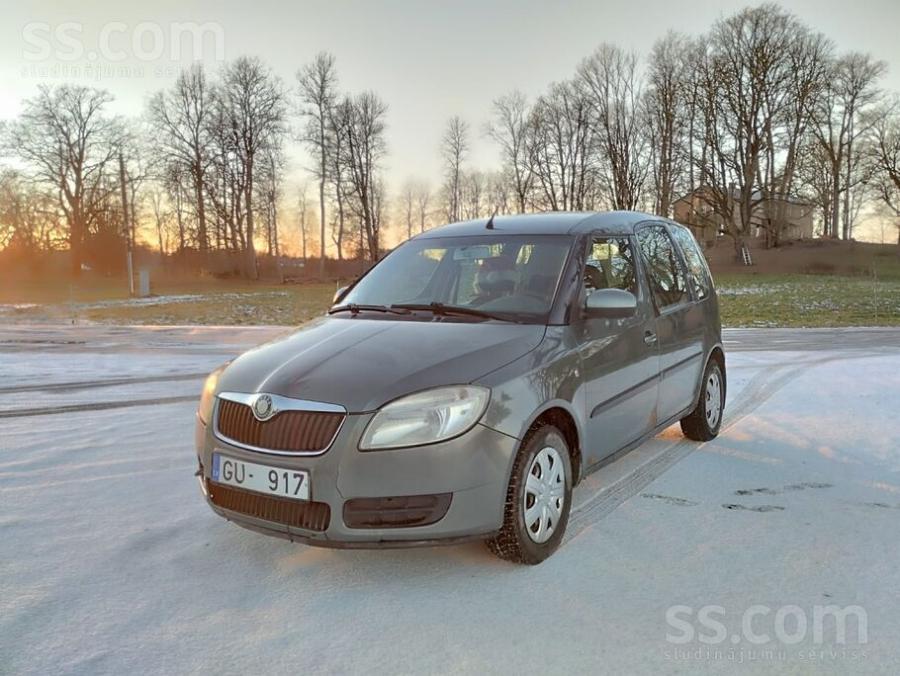 Zaļš Skoda Roomster 2007 Rīga, ar dzinēja tilpumu 1.40 L un nobraukumu 300 tūkst. km par 790 €, foto 1 vietnē AUTOMOTO.COM.LV