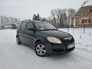 Green Skoda Roomster 2007 in Gulbene, with an engine capacity of 1.90 L and mileage of 0 thousand km for 1690 €, photo  on AUTOMOTO.COM.LV