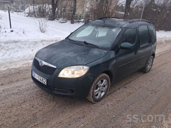 Зеленый Шкода Румстер 2007 в Цесис, объемом двигателя 1.90 л и пробегом 515 тыс. км за 1120 €, фото 2 на AUTOMOTO.COM.LV