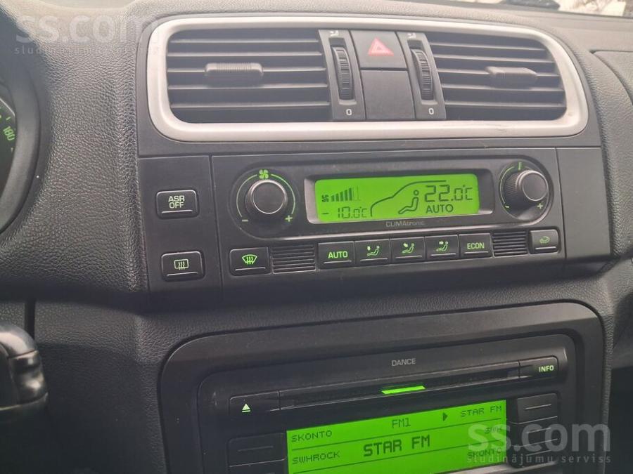 Green Skoda Roomster 2007 in Cesis, with an engine capacity of 1.90 L and mileage of 515 thousand km for 1120 €, photo 11 on AUTOMOTO.COM.LV