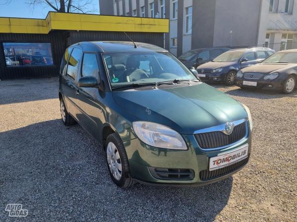 Zaļš Skoda Roomster 2007 Kauņa, ar dzinēja tilpumu 1.40 L un nobraukumu 225 tūkst. km par 1500 €, foto 1 vietnē AUTOMOTO.COM.LV