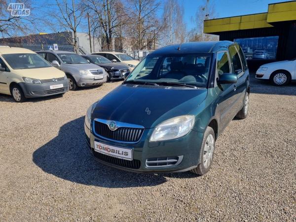Zaļš Skoda Roomster 2007 Kauņa, ar dzinēja tilpumu 1.40 L un nobraukumu 225 tūkst. km par 1500 €, foto 4 vietnē AUTOMOTO.COM.LV