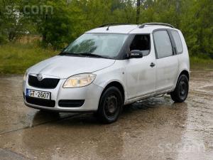 Серый Шкода Румстер 2006 в Рига, объемом двигателя 1.40 л и пробегом 277 тыс. км за 595 €, фото  на AUTOMOTO.COM.LV