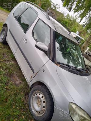 Grey Skoda Roomster 2006 in Tukums, with an engine capacity of 1.60 L and mileage of 0 thousand km for 400 €, photo  on AUTOMOTO.COM.LV