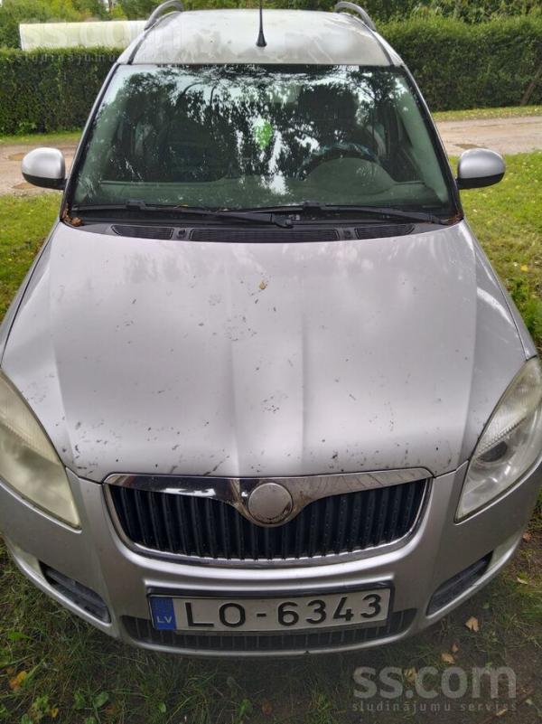 Pelēks Skoda Roomster 2006 Tukums, ar dzinēja tilpumu 1.60 L un nobraukumu 0 tūkst. km par 400 €, foto 5 vietnē AUTOMOTO.COM.LV