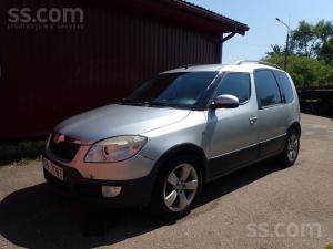 Grey Skoda Roomster 2007 in Liepaja, with an engine capacity of 1.60 L and mileage of 240 thousand km for 1750 €, photo 5 on AUTOMOTO.COM.LV