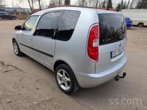 Pelēks Skoda Roomster 2007 Rīga, ar dzinēja tilpumu 1.40 L un nobraukumu 247 tūkst. km par 1970 €, foto 12 vietnē AUTOMOTO.COM.LV