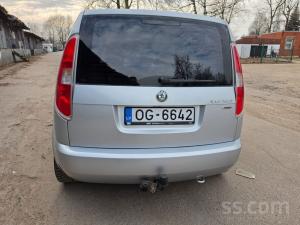 Pelēks Skoda Roomster 2007 Rīga, ar dzinēja tilpumu 1.40 L un nobraukumu 247 tūkst. km par 1970 €, foto 13 vietnē AUTOMOTO.COM.LV