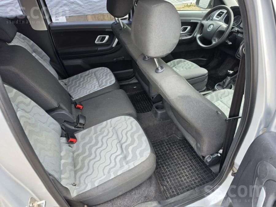 Pelēks Skoda Roomster 2007 Rīga, ar dzinēja tilpumu 1.40 L un nobraukumu 247 tūkst. km par 1970 €, foto 17 vietnē AUTOMOTO.COM.LV