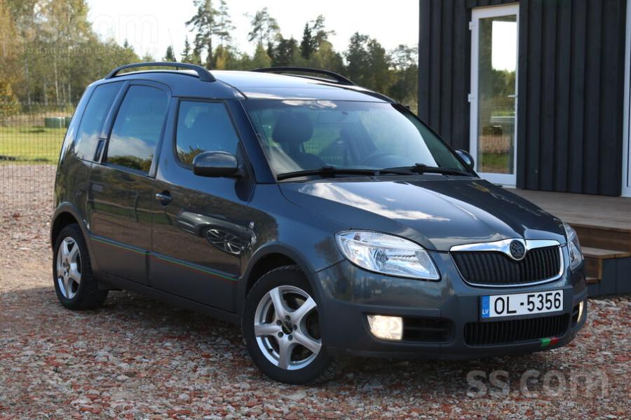 Pelēks Skoda Roomster 2008 Kuldīga, ar dzinēja tilpumu 1.90 L un nobraukumu 277 tūkst. km par 3500 €, foto 1 vietnē AUTOMOTO.COM.LV
