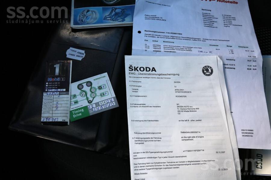 Pelēks Skoda Roomster 2008 Kuldīga, ar dzinēja tilpumu 1.90 L un nobraukumu 277 tūkst. km par 3500 €, foto 24 vietnē AUTOMOTO.COM.LV