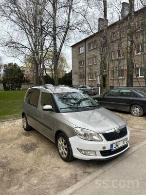 Grey Skoda Roomster 2012 in Riga, with an engine capacity of 1.60 L and mileage of 0 thousand km for 1150 €, photo  on AUTOMOTO.COM.LV
