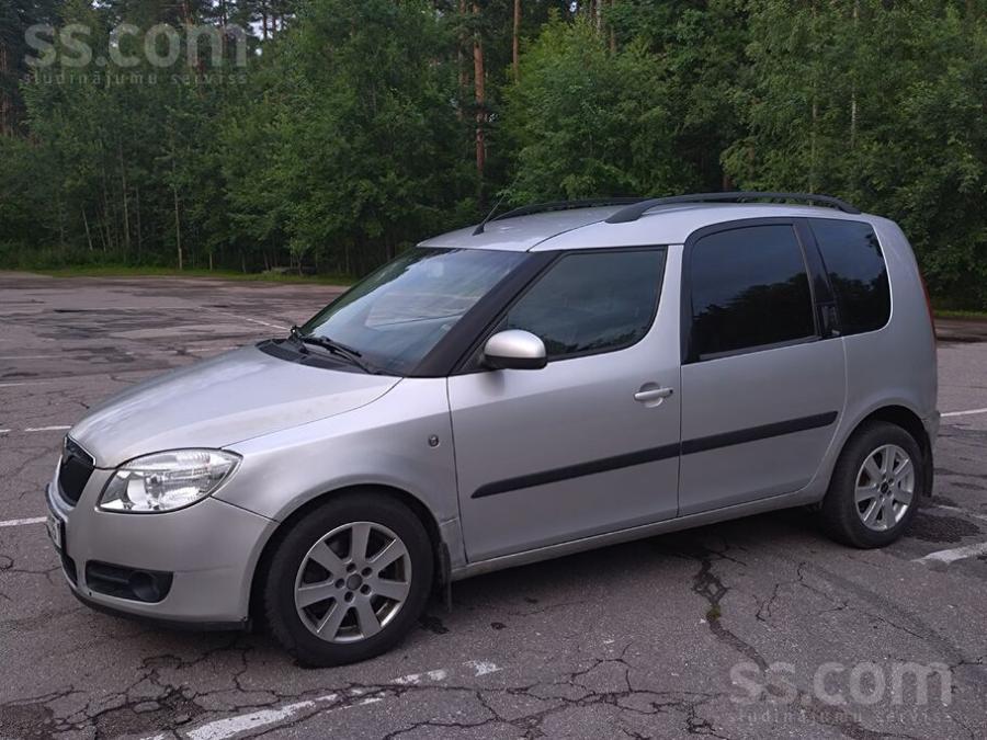 Pelēks Skoda Roomster 2007 Rīga, ar dzinēja tilpumu 1.40 L un nobraukumu 213 tūkst. km par 1300 €, foto 6 vietnē AUTOMOTO.COM.LV