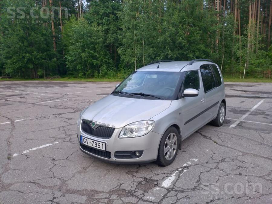 Pelēks Skoda Roomster 2007 Rīga, ar dzinēja tilpumu 1.40 L un nobraukumu 213 tūkst. km par 1300 €, foto 10 vietnē AUTOMOTO.COM.LV