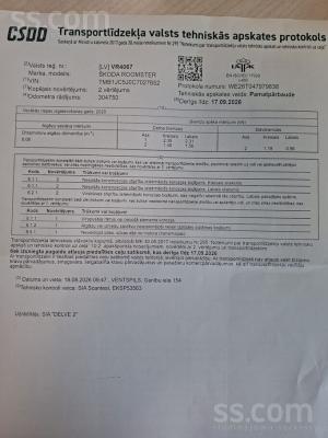 Серый Шкода Румстер 2012 в Вентспилс, объемом двигателя 1.60 л и пробегом 305 тыс. км за 790 €, фото 12 на AUTOMOTO.COM.LV
