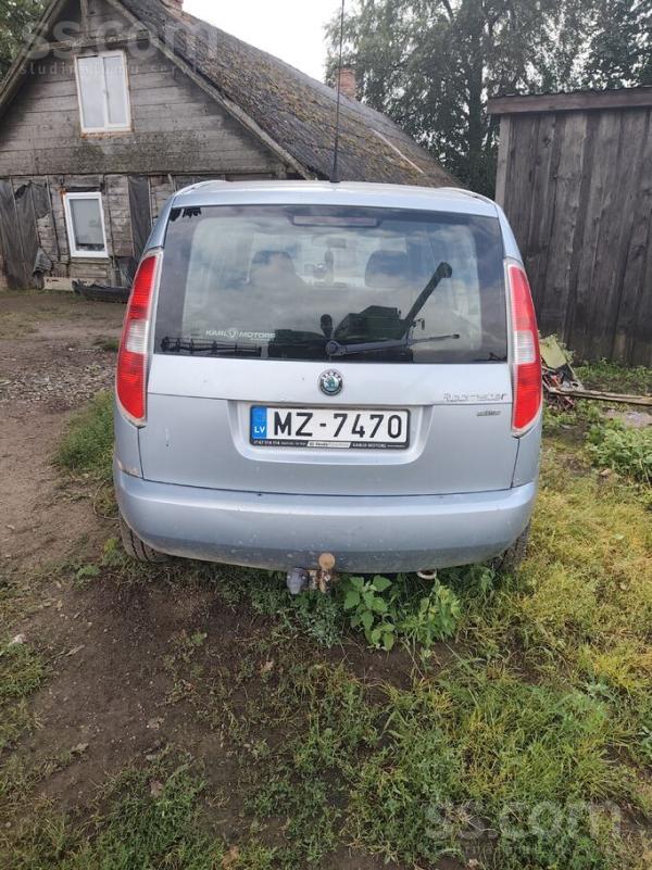 Skoda Roomster 2013 Saldus, ar dzinēja tilpumu 1.00 L un nobraukumu 240 tūkst. km par 550 €, foto 5 vietnē AUTOMOTO.COM.LV