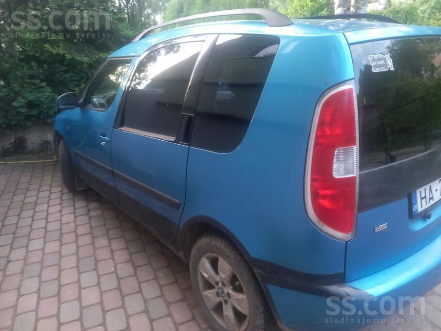 Skoda Roomster 2008 Rīga, ar dzinēja tilpumu 1.60 L un nobraukumu 319 tūkst. km par 4000 €, foto 12 vietnē AUTOMOTO.COM.LV
