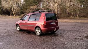 Красный Шкода Румстер 2007 в Лиепая, объемом двигателя 1.90 л и пробегом 420 тыс. км за 1499 €, фото 3 на AUTOMOTO.COM.LV