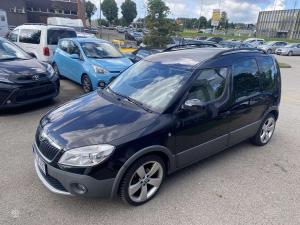 Black Skoda Roomster Scout 2012 in Klaipeda, with an engine capacity of 1.20 L and mileage of 158 thousand km for 3500 €, photo 12 on AUTOMOTO.COM.LV