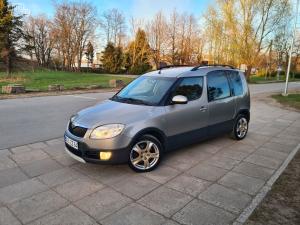 Grey Skoda Roomster Scout 2008 in Klaipeda, with an engine capacity of 1.60 L and mileage of 182 thousand km for 3300 €, photo 37 on AUTOMOTO.COM.LV