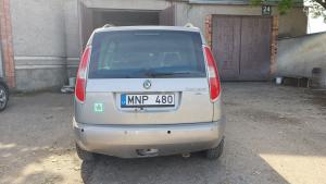 Skoda Roomster 2008 in Siauliai, with an engine capacity of 1.40 L and mileage of 250 thousand km for 750 €, photo 6 on AUTOMOTO.COM.LV