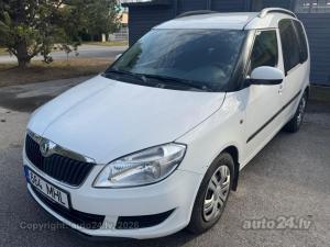White Skoda Roomster 2012 in Tallinn, with an engine capacity of 1.20 L and mileage of 235 thousand km for 1495 €, photo  on AUTOMOTO.COM.LV