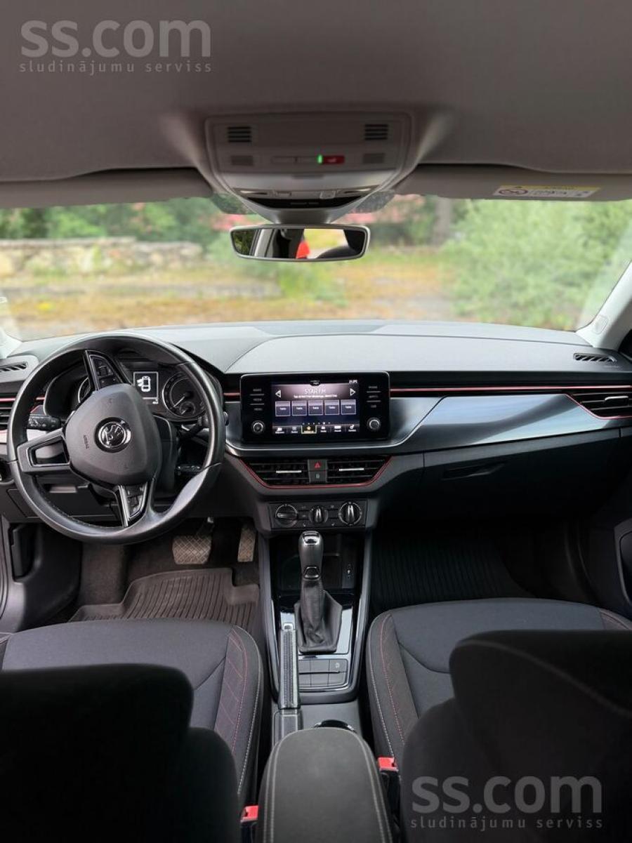Melns Skoda Scala 2019 Valmiera, ar dzinēja tilpumu 1.00 L un nobraukumu 89 tūkst. km par 10700 €, foto 5 vietnē AUTOMOTO.COM.LV