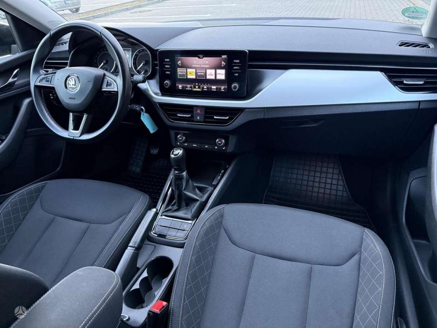 Melns Skoda Scala 2020 Panevēža, ar dzinēja tilpumu 1.60 L un nobraukumu 209 tūkst. km par 9600 €, foto 22 vietnē AUTOMOTO.COM.LV