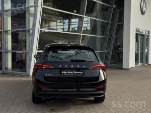 Black Skoda Scala 2021 in Valmiera, with an engine capacity of 1.00 L and mileage of 118 thousand km for 11900 €, photo 6 on AUTOMOTO.COM.LV