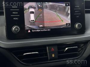 Black Skoda Scala 2021 in Valmiera, with an engine capacity of 1.00 L and mileage of 118 thousand km for 11900 €, photo 14 on AUTOMOTO.COM.LV