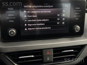 Black Skoda Scala 2021 in Valmiera, with an engine capacity of 1.00 L and mileage of 118 thousand km for 11900 €, photo 18 on AUTOMOTO.COM.LV