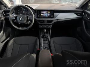 Black Skoda Scala 2021 in Valmiera, with an engine capacity of 1.00 L and mileage of 118 thousand km for 11900 €, photo 19 on AUTOMOTO.COM.LV