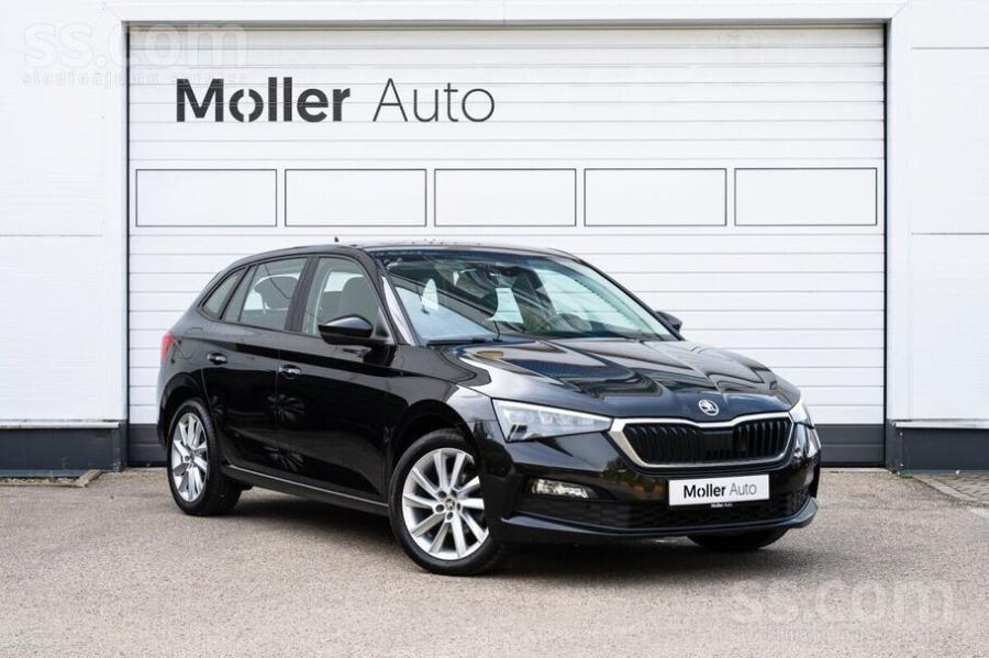 Black Skoda Scala 2021 in Riga, with an engine capacity of 1.50 L and mileage of 126 thousand km for 15250 €, photo 3 on AUTOMOTO.COM.LV