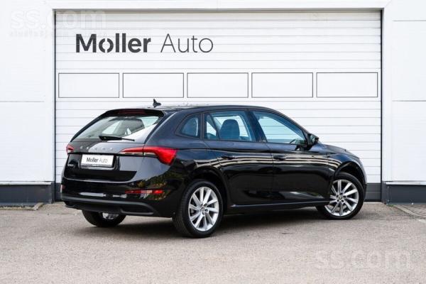 Black Skoda Scala 2021 in Riga, with an engine capacity of 1.50 L and mileage of 126 thousand km for 15250 €, photo 3 on AUTOMOTO.COM.LV