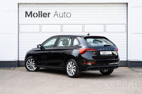 Black Skoda Scala 2021 in Riga, with an engine capacity of 1.50 L and mileage of 126 thousand km for 15250 €, photo 4 on AUTOMOTO.COM.LV