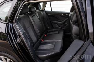 Black Skoda Scala 2021 in Riga, with an engine capacity of 1.50 L and mileage of 126 thousand km for 15250 €, photo 9 on AUTOMOTO.COM.LV