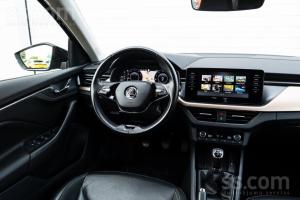 Black Skoda Scala 2021 in Riga, with an engine capacity of 1.50 L and mileage of 126 thousand km for 15250 €, photo 11 on AUTOMOTO.COM.LV
