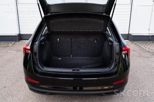 Black Skoda Scala 2021 in Riga, with an engine capacity of 1.50 L and mileage of 126 thousand km for 15250 €, photo 18 on AUTOMOTO.COM.LV