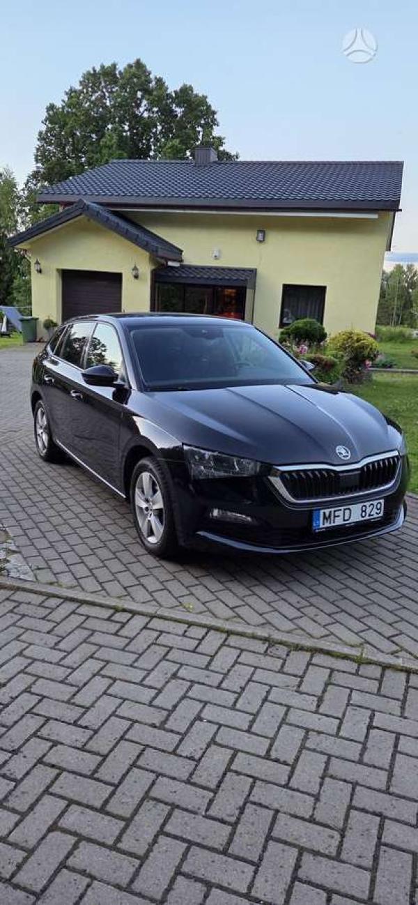 Melns Skoda Scala 2022 Viļņa, ar dzinēja tilpumu 1.50 L un nobraukumu 158 tūkst. km par 12600 €, foto 1 vietnē AUTOMOTO.COM.LV