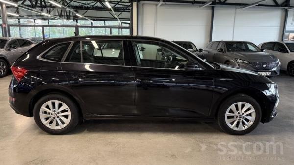 Black Skoda Scala 2023 in Riga, with an engine capacity of 1.00 L and mileage of 44 thousand km for 16400 €, photo 5 on AUTOMOTO.COM.LV