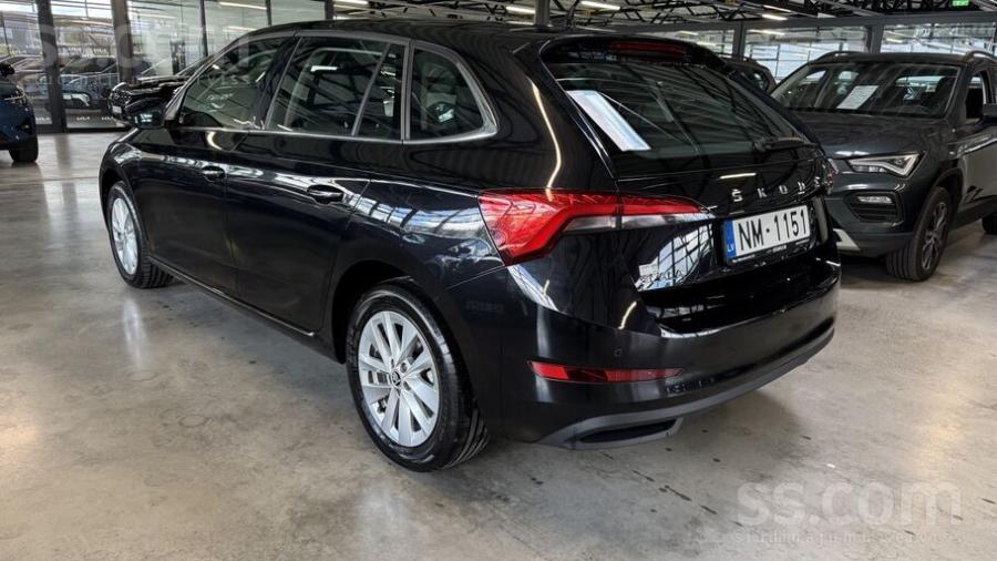 Melns Skoda Scala 2023 Rīga, ar dzinēja tilpumu 1.00 L un nobraukumu 41 tūkst. km par 15400 €, foto 4 vietnē AUTOMOTO.COM.LV
