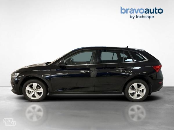 Black Skoda Scala 2023 in Vilnius, with an engine capacity of 1.00 L and mileage of 59 thousand km for 16800 €, photo 3 on AUTOMOTO.COM.LV