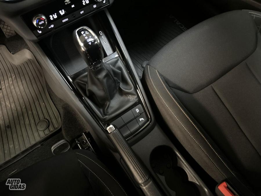 Melns Skoda Scala 2023 Viļņa, ar dzinēja tilpumu 1.00 L un nobraukumu 59 tūkst. km par 16800 €, foto 17 vietnē AUTOMOTO.COM.LV