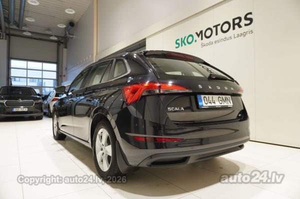 Black Skoda Scala 2024 in Tallinn, with an engine capacity of 1.00 L and mileage of 44 thousand km for 18500 €, photo 2 on AUTOMOTO.COM.LV