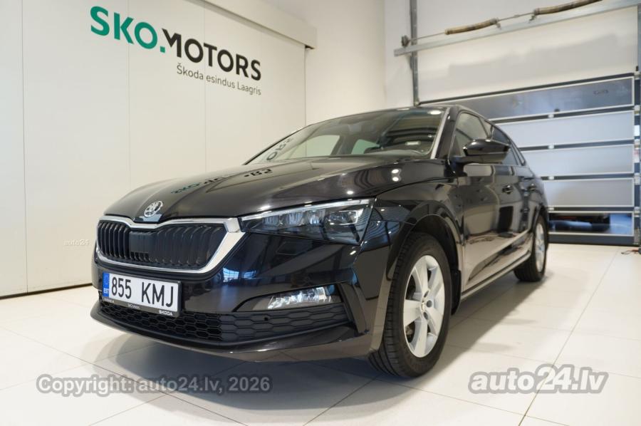 Melns Skoda Scala 2024 Tallina, ar dzinēja tilpumu 1.00 L un nobraukumu 18 tūkst. km par 21900 €, foto 1 vietnē AUTOMOTO.COM.LV