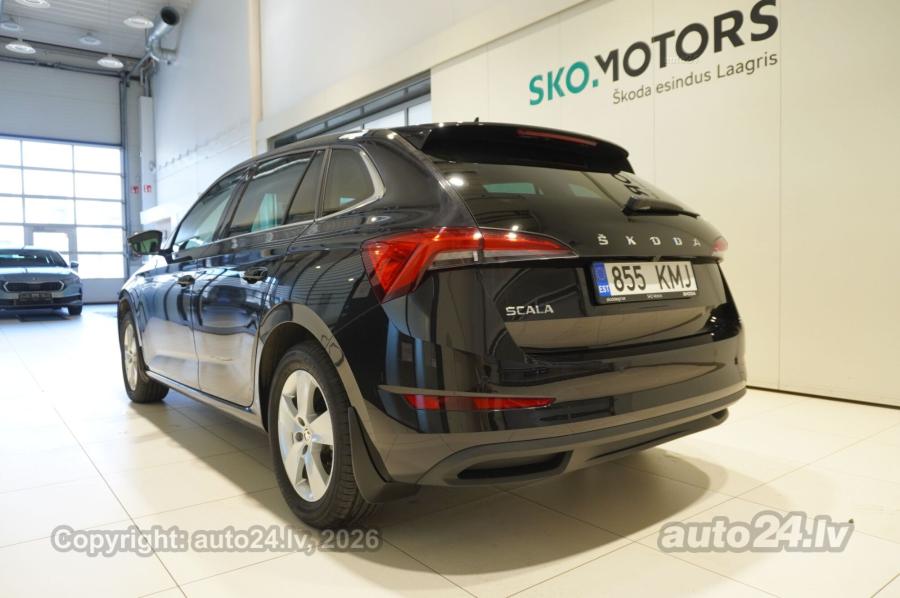 Melns Skoda Scala 2024 Tallina, ar dzinēja tilpumu 1.00 L un nobraukumu 18 tūkst. km par 21900 €, foto 3 vietnē AUTOMOTO.COM.LV