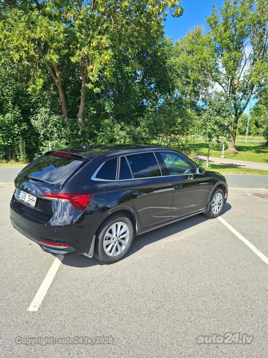 Melns Skoda Scala 2024 Tallina, ar dzinēja tilpumu 1.00 L un nobraukumu 22 tūkst. km par 18780 €, foto 5 vietnē AUTOMOTO.COM.LV