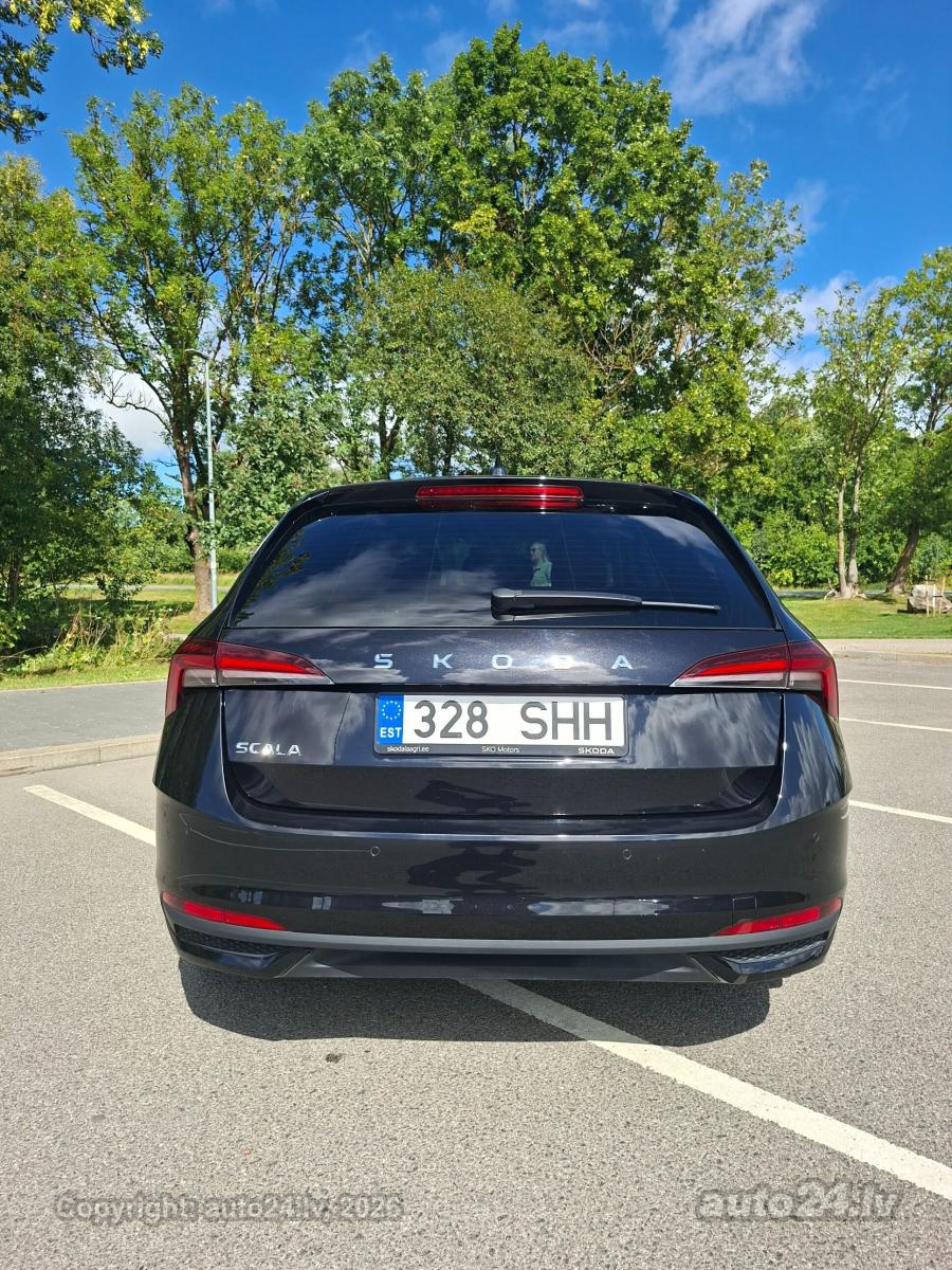 Melns Skoda Scala 2024 Tallina, ar dzinēja tilpumu 1.00 L un nobraukumu 22 tūkst. km par 18780 €, foto 6 vietnē AUTOMOTO.COM.LV