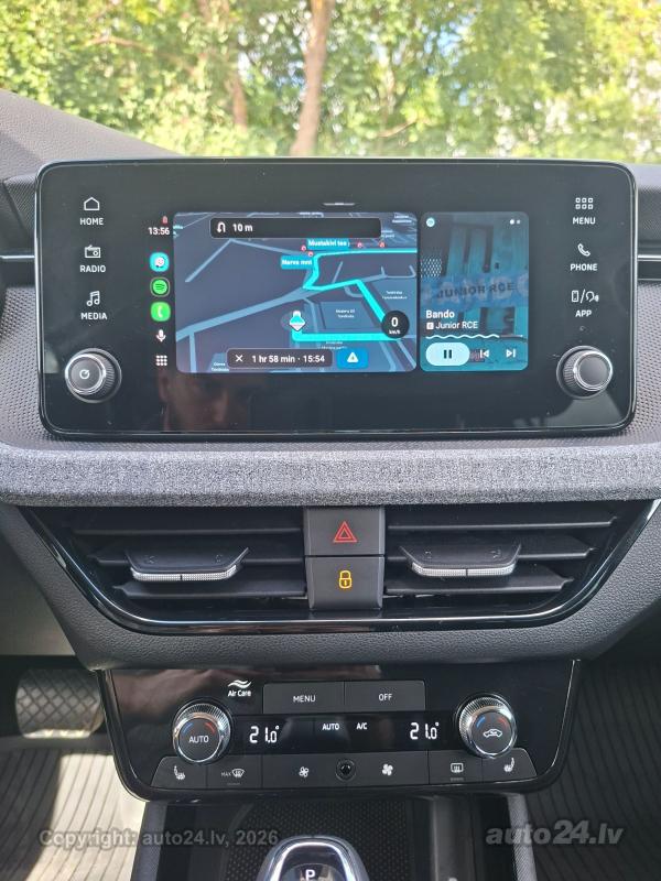 Melns Skoda Scala 2024 Tallina, ar dzinēja tilpumu 1.00 L un nobraukumu 22 tūkst. km par 18780 €, foto 8 vietnē AUTOMOTO.COM.LV