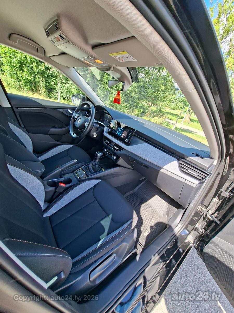Melns Skoda Scala 2024 Tallina, ar dzinēja tilpumu 1.00 L un nobraukumu 22 tūkst. km par 18780 €, foto 12 vietnē AUTOMOTO.COM.LV